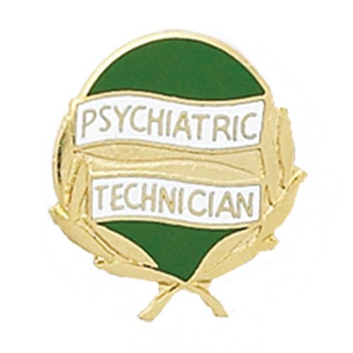 Psychiatric Technician Lapel Pin Psych Tech Medical Emblem 970
