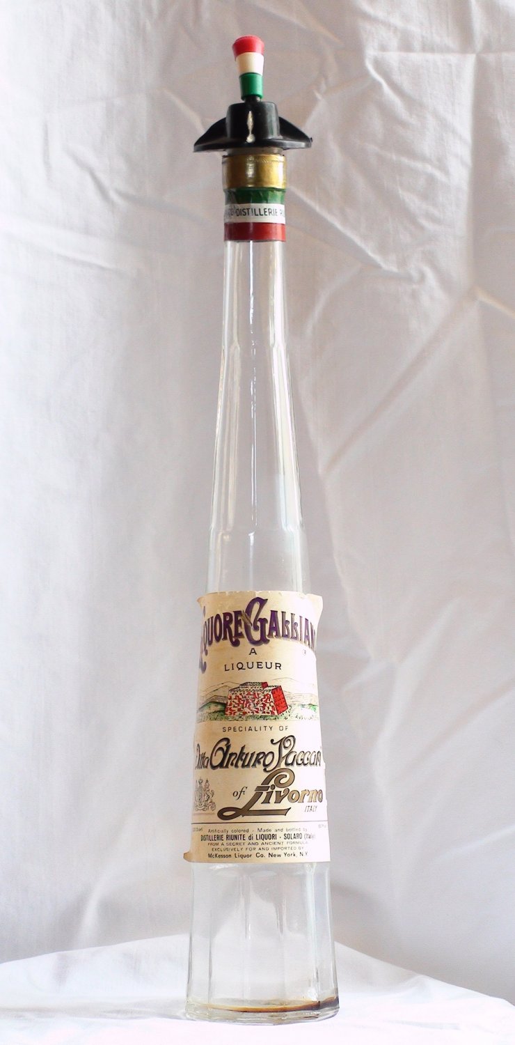 Vintage Soldier Bottle Liquore Galliano RARE Hat Topper
