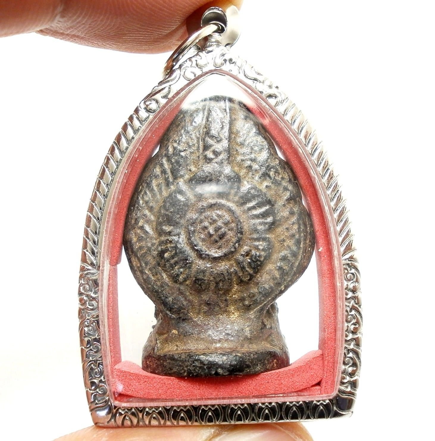 NAKPROK NAGA SNAKE THAI ANTIQUE AMULET STRONG PROTECTION BUDDHA ...