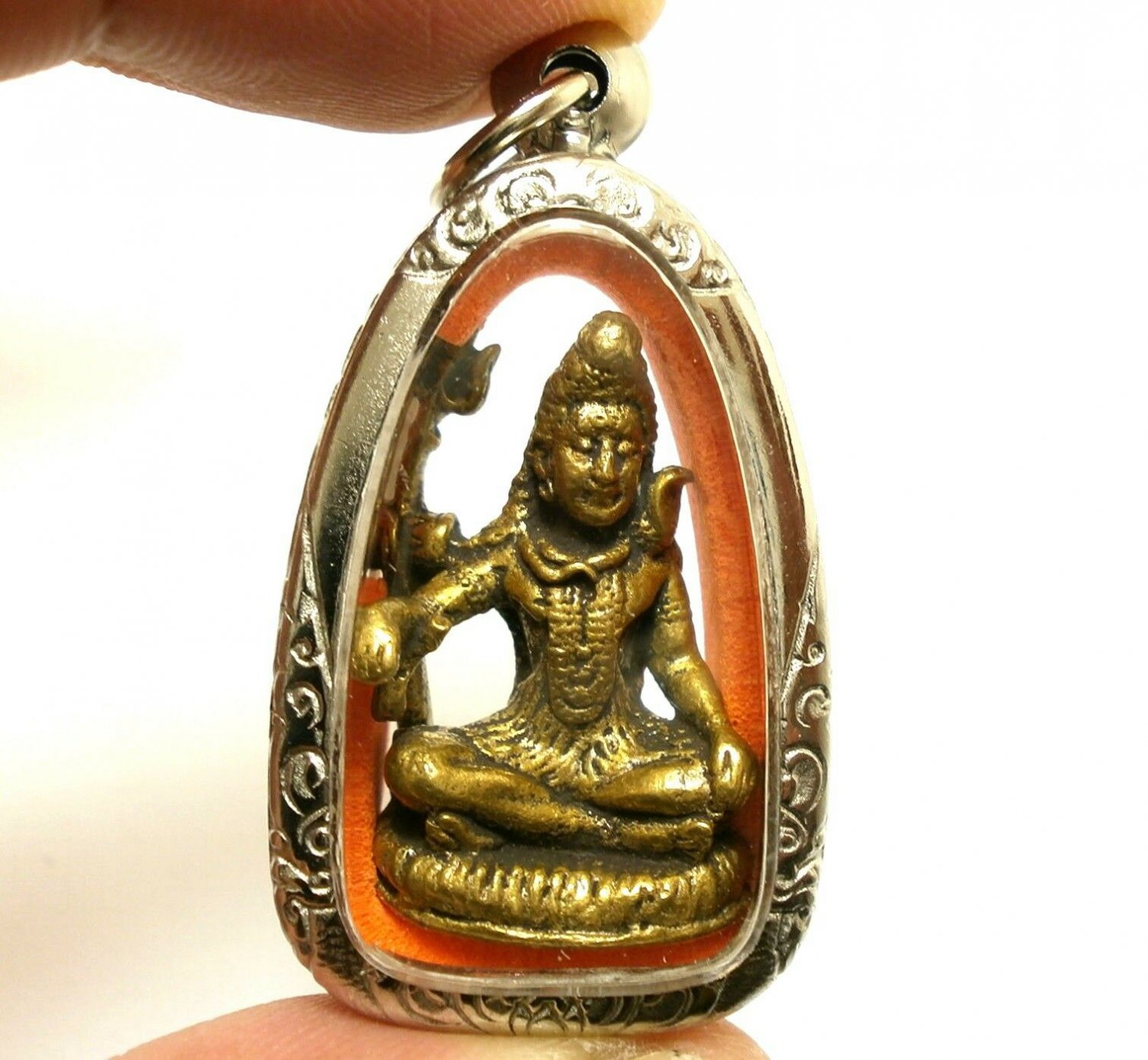 MAHADEVA LORD SHIVA HINDU MAHADEV GOD PENDANT BLESSING SUCCESS STRONG ...