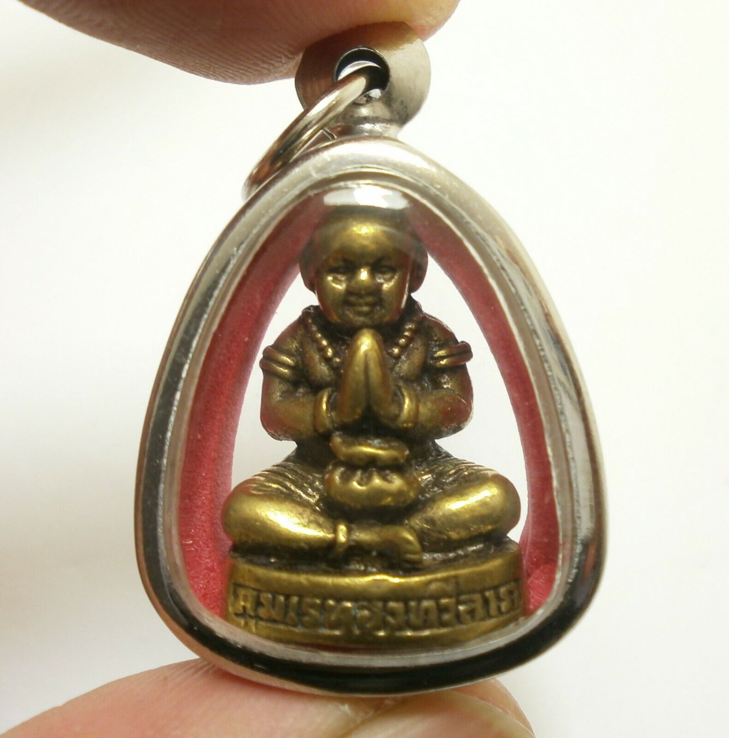GUMAN KUMAN THONG LP NANE THAI MAGIC AMULET LUCKY MONEY WIN GAMBLE ...