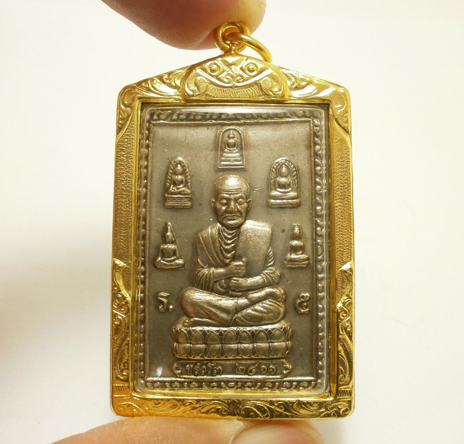 PHRA SOMDEJ TOH CHANT CHINNABANCHORN KATHA BLESSED THAI AMULET POWERFUL ...