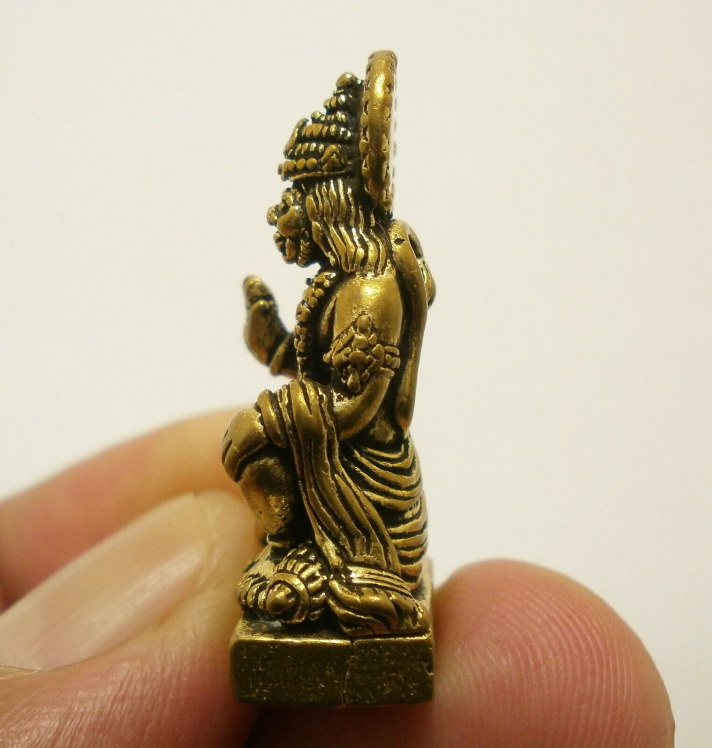 LORD HANUMAN BLESSING MONKEY KING HANUMAAN PENDANT BLESSED LUCKY ...