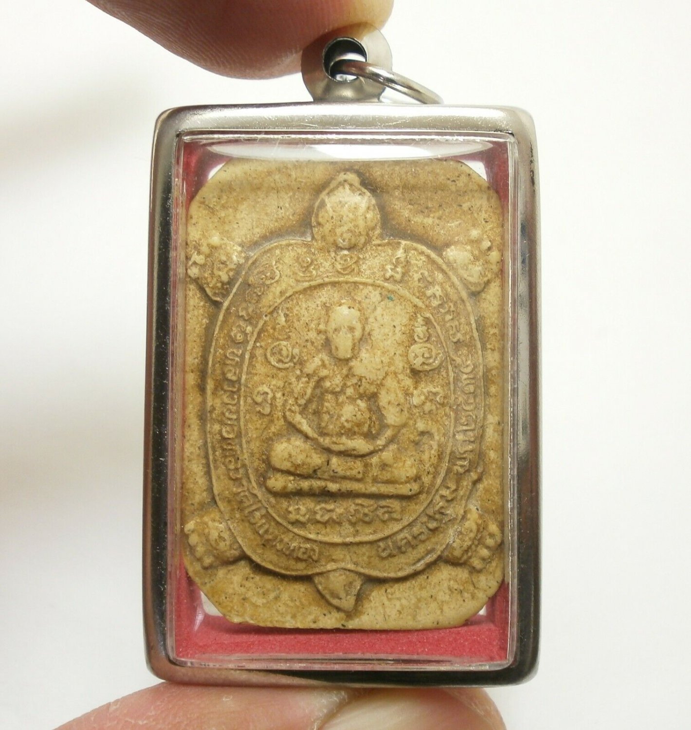 LP LIEW BLESSED 1992 MAGIC TURTLE PENDANT MAGIC THAI AMULET LUCKY RICH ...