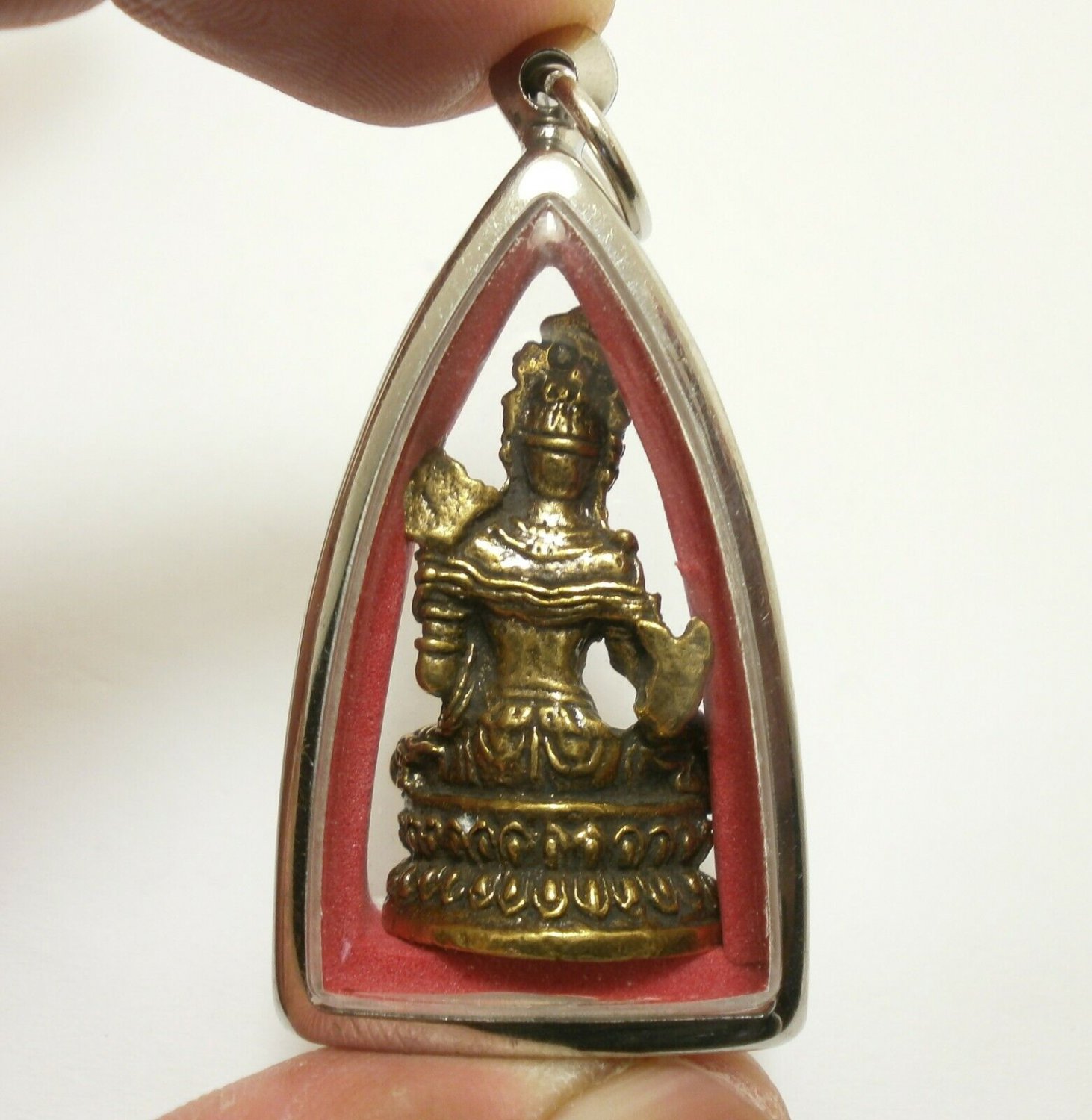 GREEN TARA PENDANT MOTHER OF WISDOM SUCCESS BUDDHA BLESSED TIBETAN ...