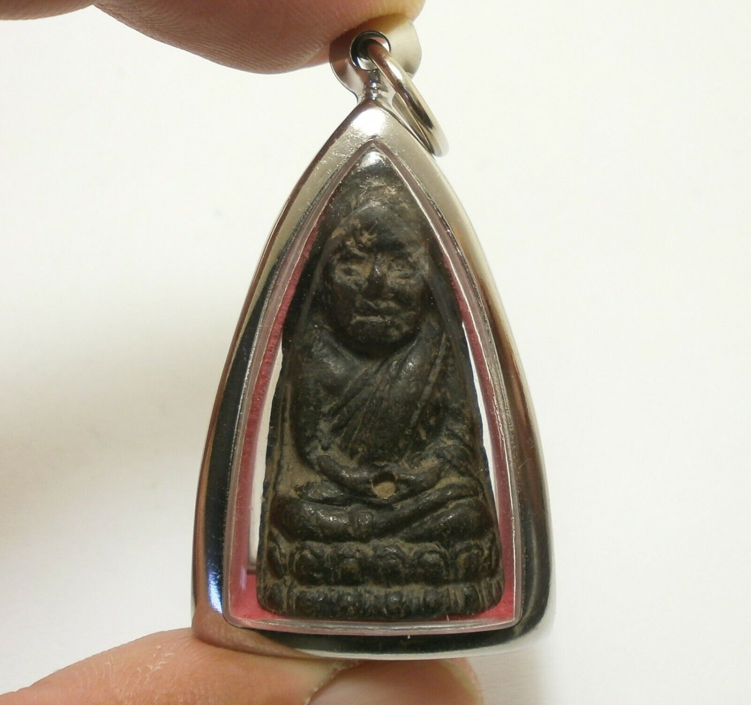 LUANG POO THUAD 1963 LP TUAD STRONG PROTECTION THAI BUDDHA AMULET LUCKY ...