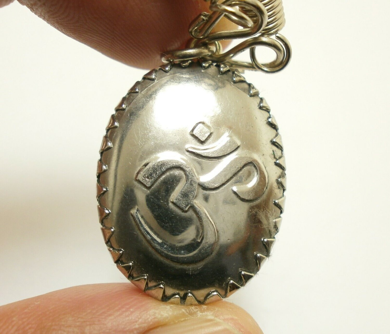 LORD SHIVA MAHADEV OM MAHADEVA GOD SIVA NANDI BLESS 1980s HINDU LOCKET ...