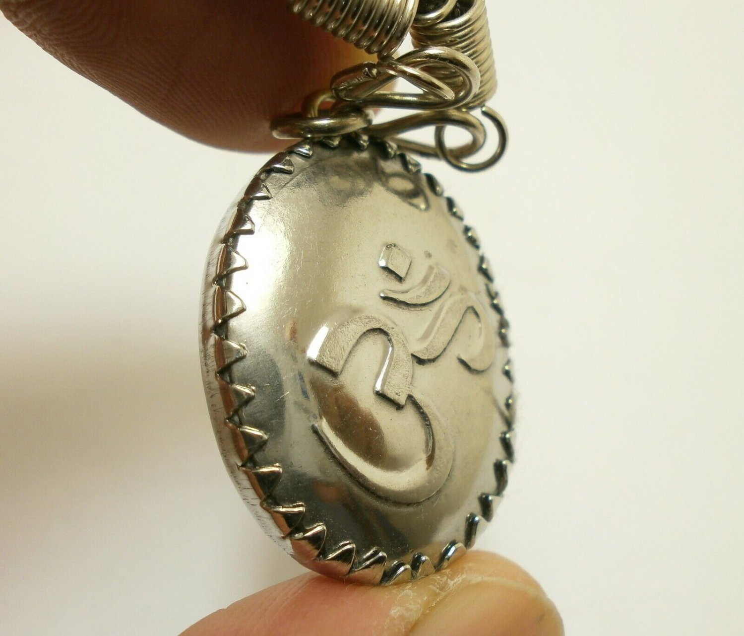 LORD SHIVA MAHADEV OM MAHADEVA GOD SIVA NANDI BLESS 1980s HINDU LOCKET ...