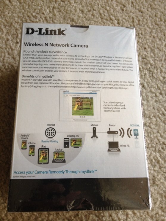 D-Link DCS-930L Wireless N Network Camera