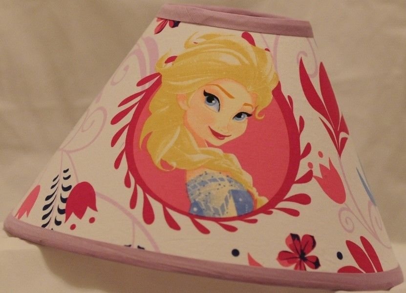 Disney Frozen Elsa Lamp Shade (All Handmade After Order is Placed)