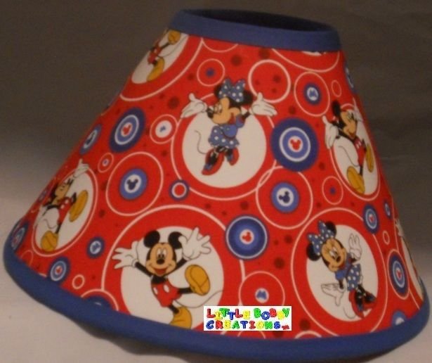 Disney Mickey Mouse Lamp Shade (All Handmade After Order is Placed)