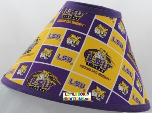 NCAA Louisiana State LSU Fabric Lamp Shade (All Handmade After Order is ...