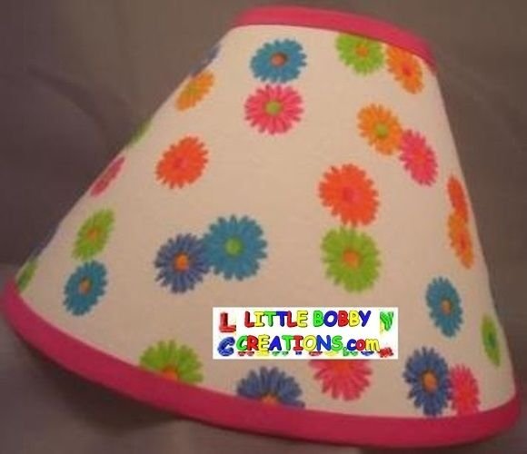 Flowers Daisy Colored Daisies Flowers Lamp Shade (Handmade Once Order ...