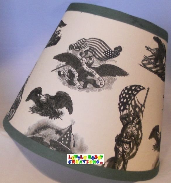 US Military Army Lamp Shade (All Handmade After Order is Placed)