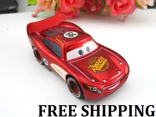 ORIGINAL RED #95 MCQUEEN Pixar Cars diecast figure 1:55 Free Shipping