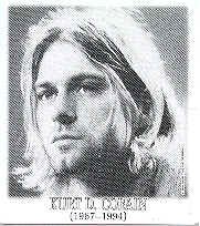 Kurt Cobain Vinyl Sticker Face Photo Nirvana