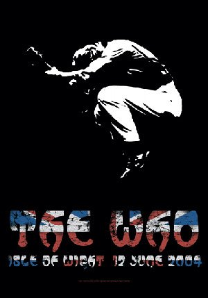 The Who Poster Flag Isle of Wight Tapestry