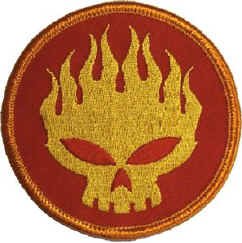 The Offspring Iron-On Patch Skull Logo