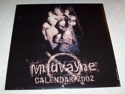 Mudvayne 2002 Concert Tour Calendar Photos New