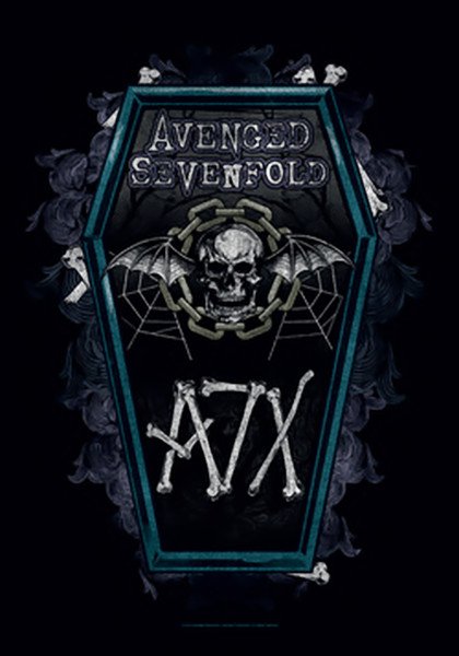 Avenged Sevenfold Poster Flag A7X Coffin Logo Tapestry