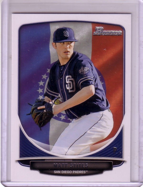 Matt Stites 2013 Bowman Prospects State & Hometown #BP41 Internantional