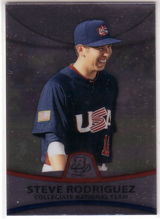 Steve Rodriguez 2010 Bowman Platinum Prospects #PP47 {USA} **QTY ...