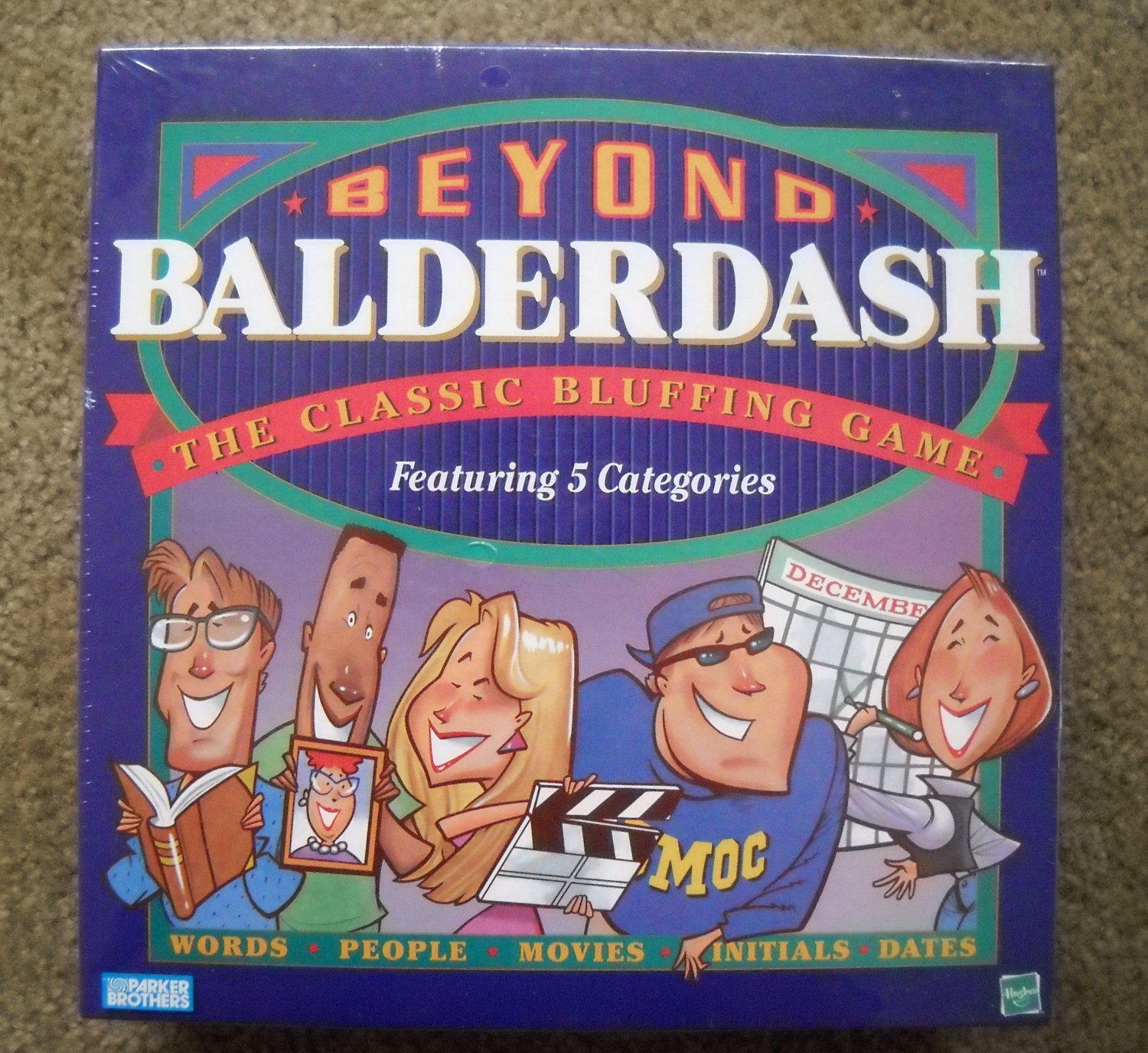SEALED 1997 Beyond Balderdash Board Game by Parker Brothers
