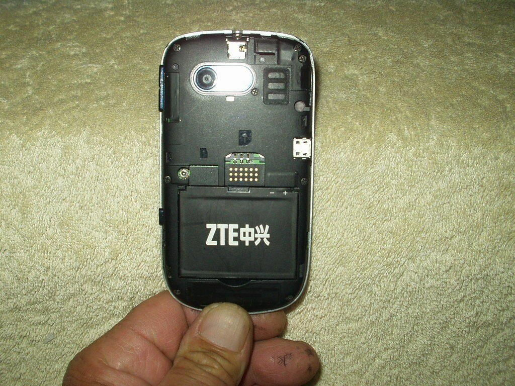 metro pcs zte aspect 3g prepaid phone f555 blue
