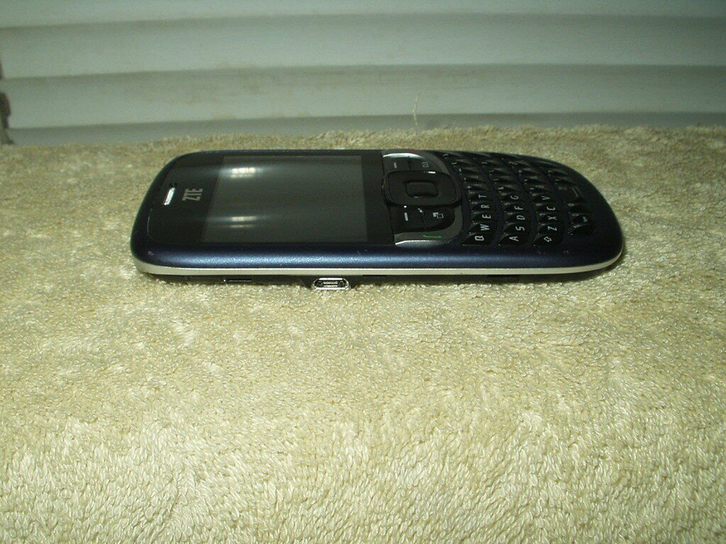 metro pcs zte aspect 3g prepaid phone f555 blue