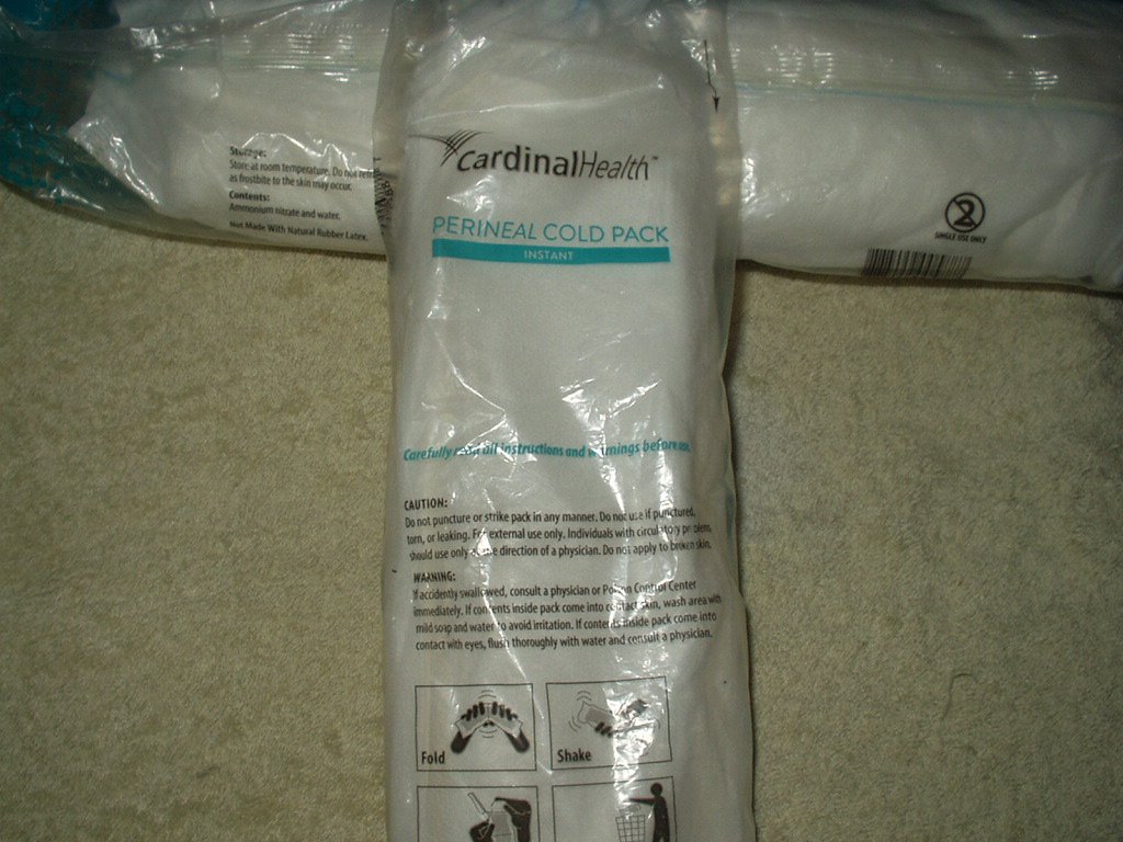 cardinal health perineal cold pack sealed w/ instant activation lot of 3