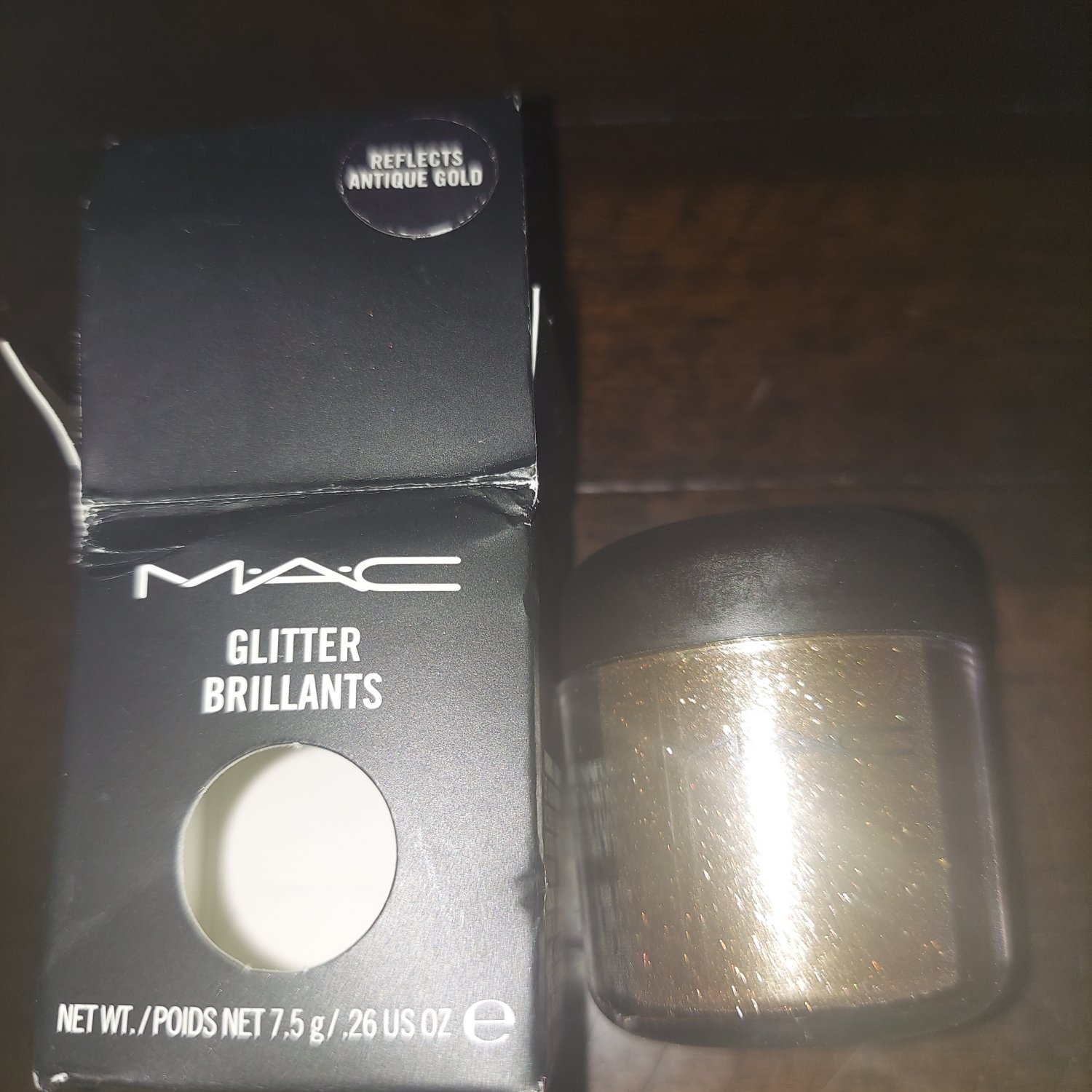 MAC REFLECTS ANTIQUE GOLD GLITTER BRILLANTS