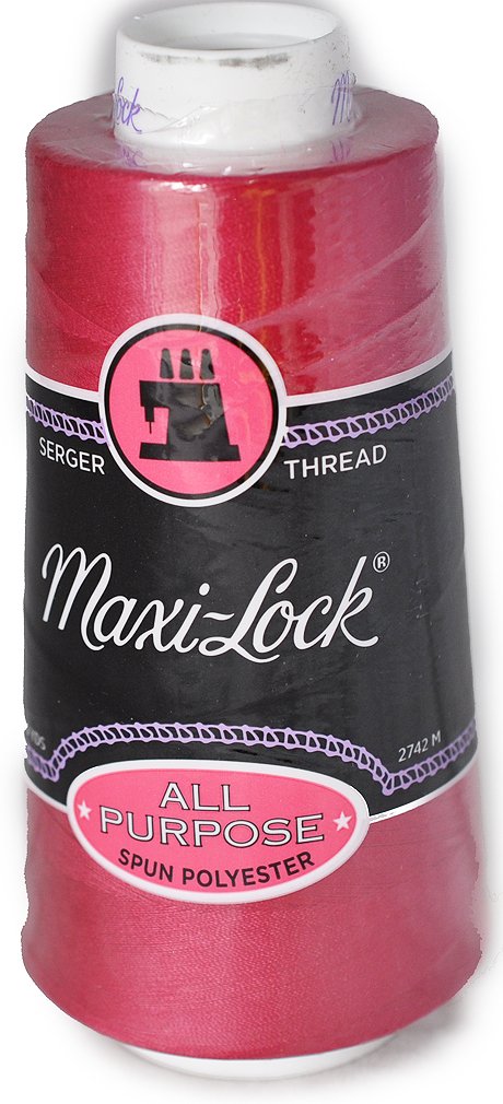 Maxi Lock All Purpose Thread Garnet 3000 YD Cone MLT-024