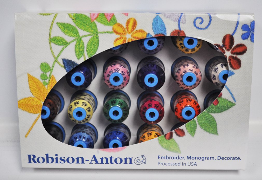 Robison Anton Top 24 Polyester Embroidery Thread Set