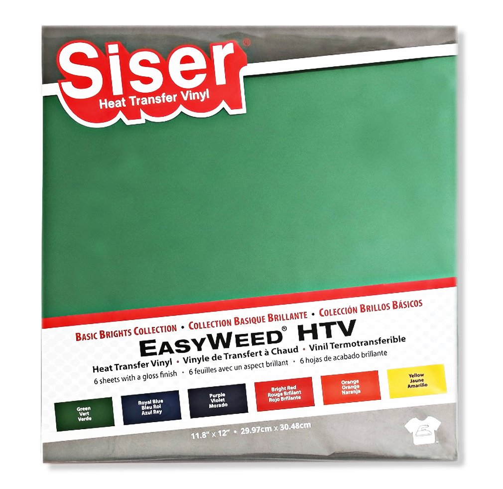Siser EasyWeed Heat Transfer Vinyl Basic Brights