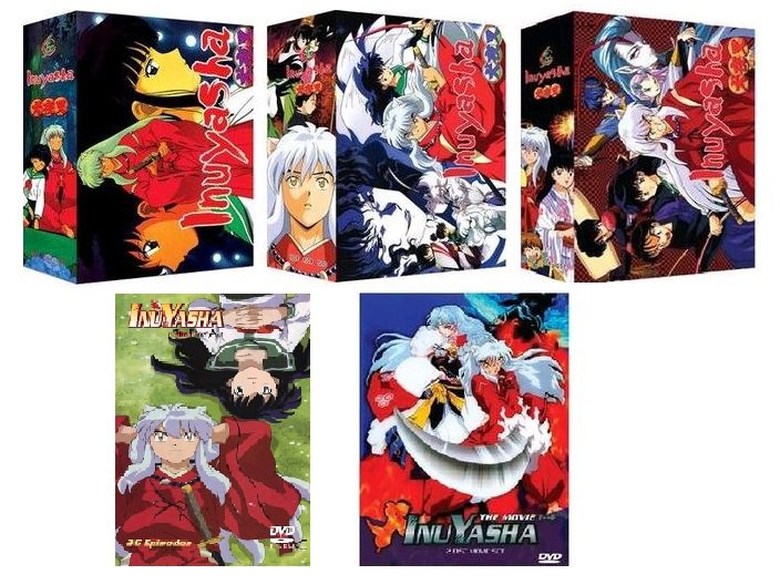 Inuyasha -The Complete Series+Final Act+Movie Box Set Collection ...