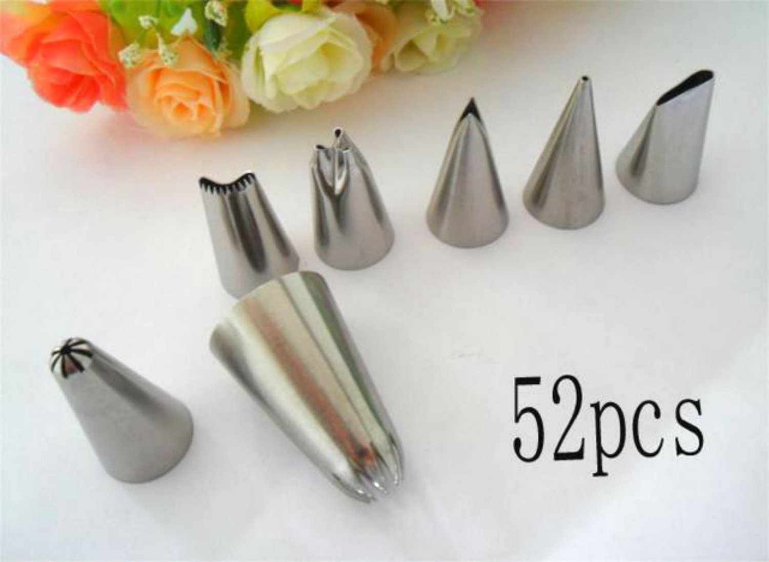 Pastry Tips Icing Piping Nozzles Cake Sugarcraft Decorating Tool 1 set ...