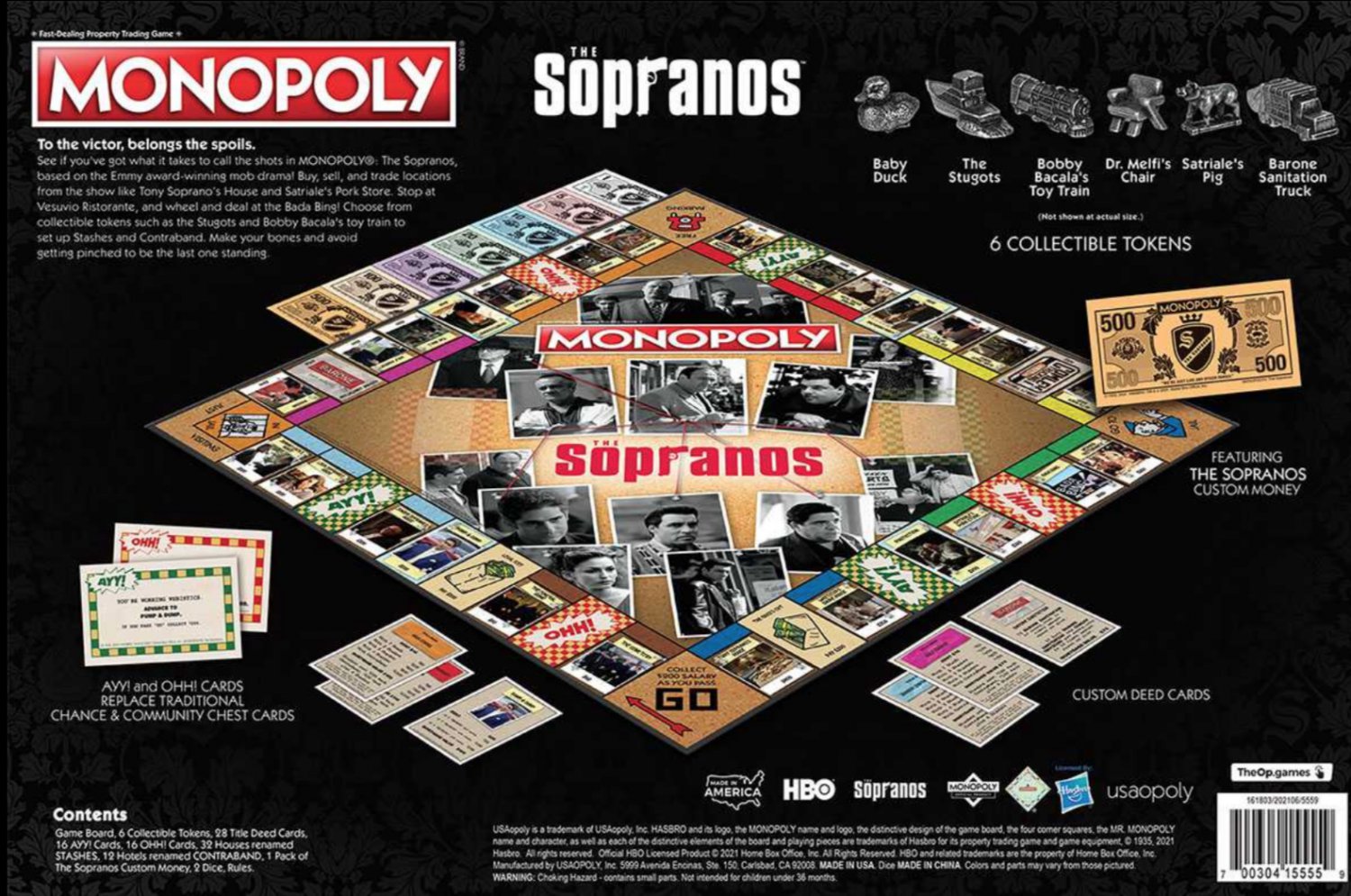 The Sopranos Monopoly Board Game