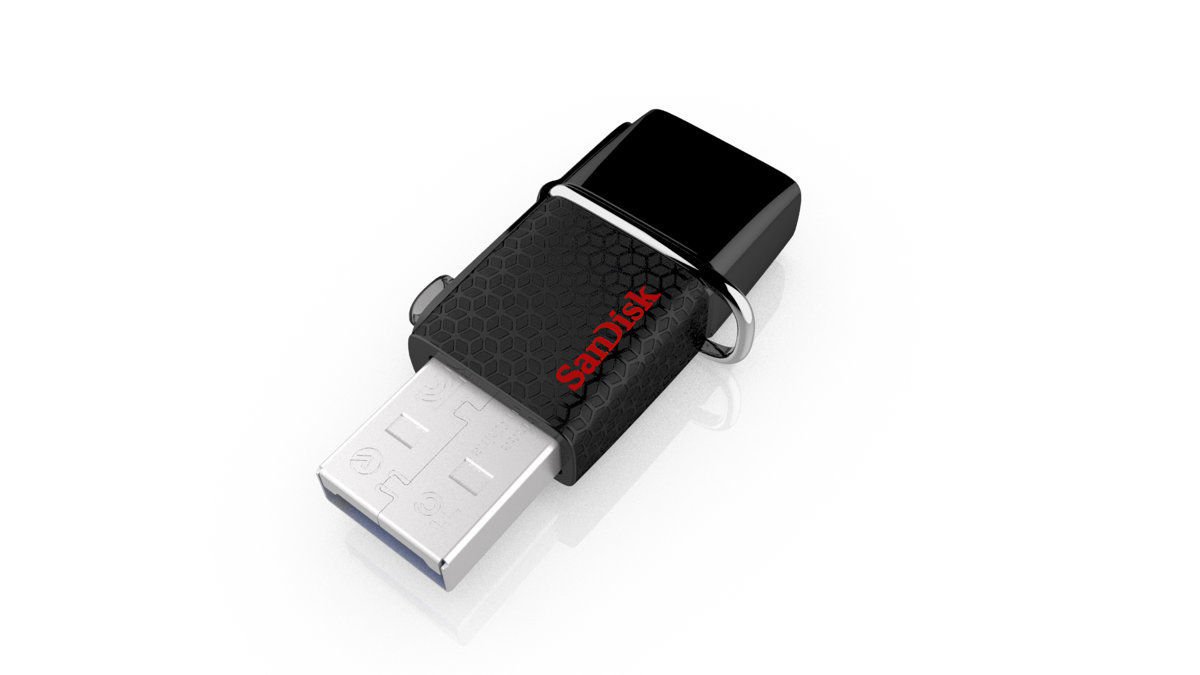 SANDISK ULTRA DUAL OTG 3.0 32GB 130MB/SEC ON-THE-GO USB FLASH DRIVE 130MB/S