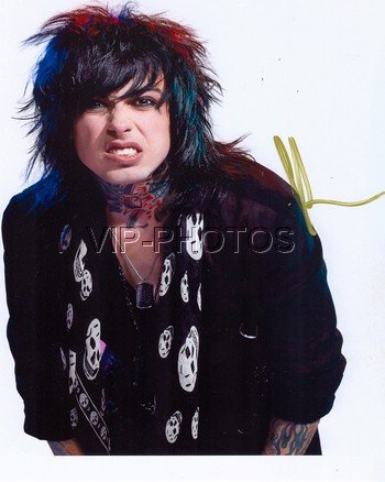 FALLING IN REVERSE SIGNED RONNIE RADKE CD REPRINT PHOTO