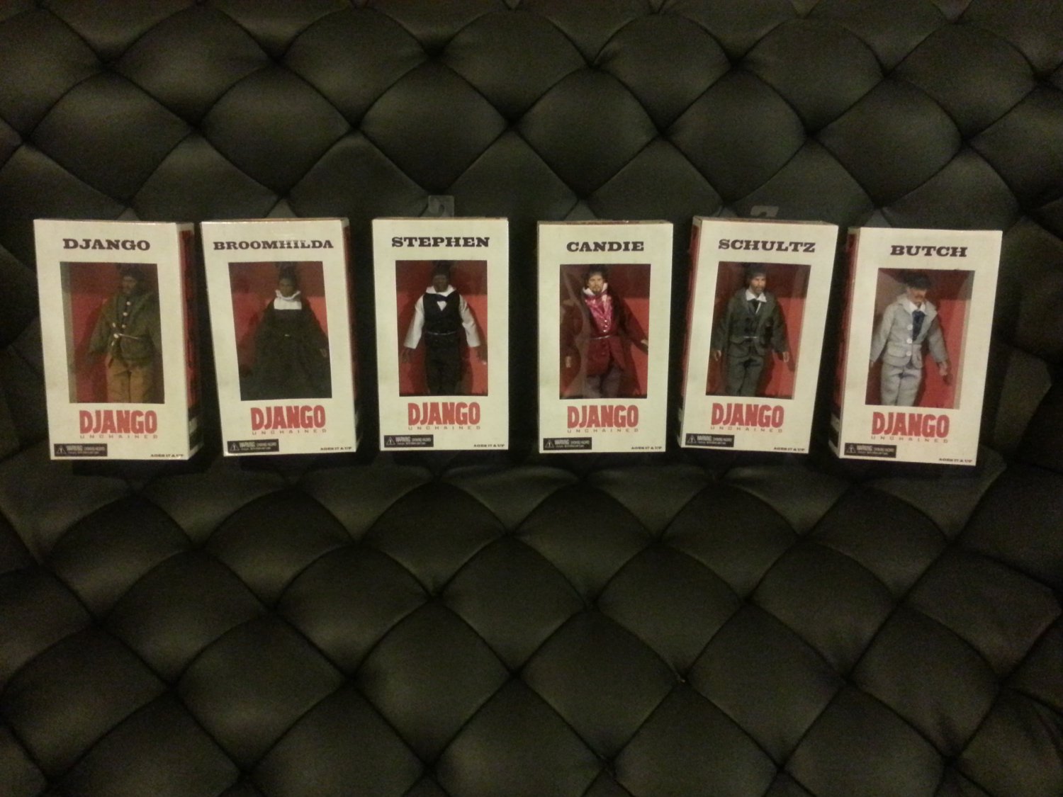 NECA Django Unchained Action Figures 8" Six Set