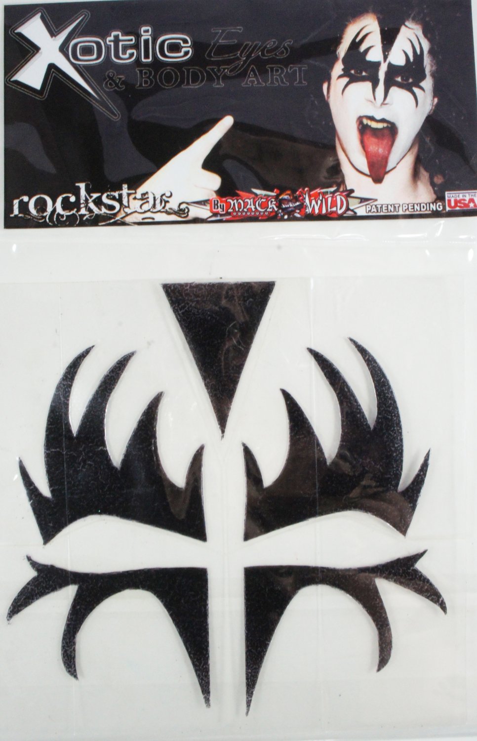 Xotic Eyes Reusable Self Adhesive Makeup Rock Star Mask (xe134 ...