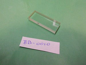 Crown Glass Window 2" long .750" wide x .250 " thick