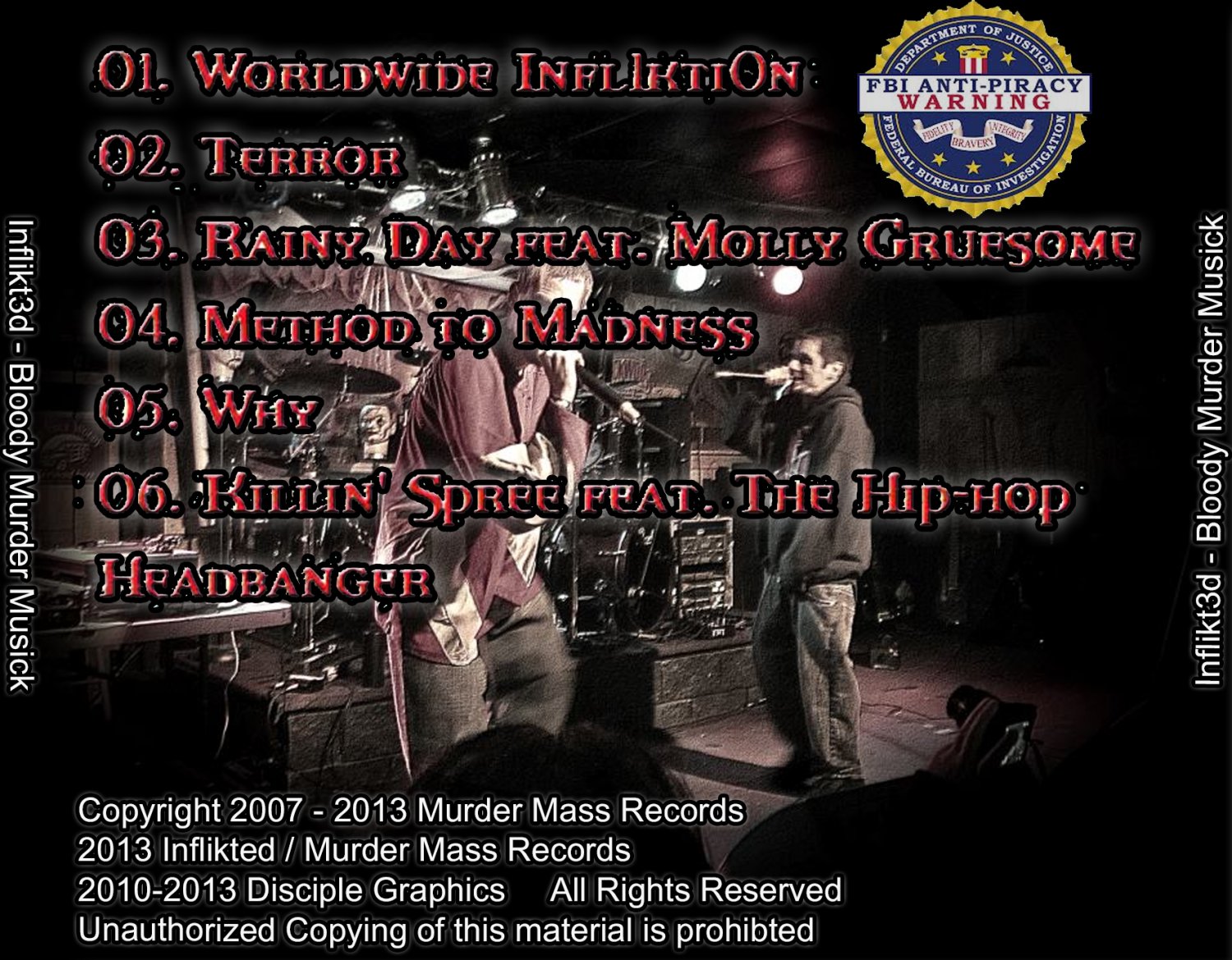 Inflikted - Bloody Murder Musick (Special 2 Disc Edition)