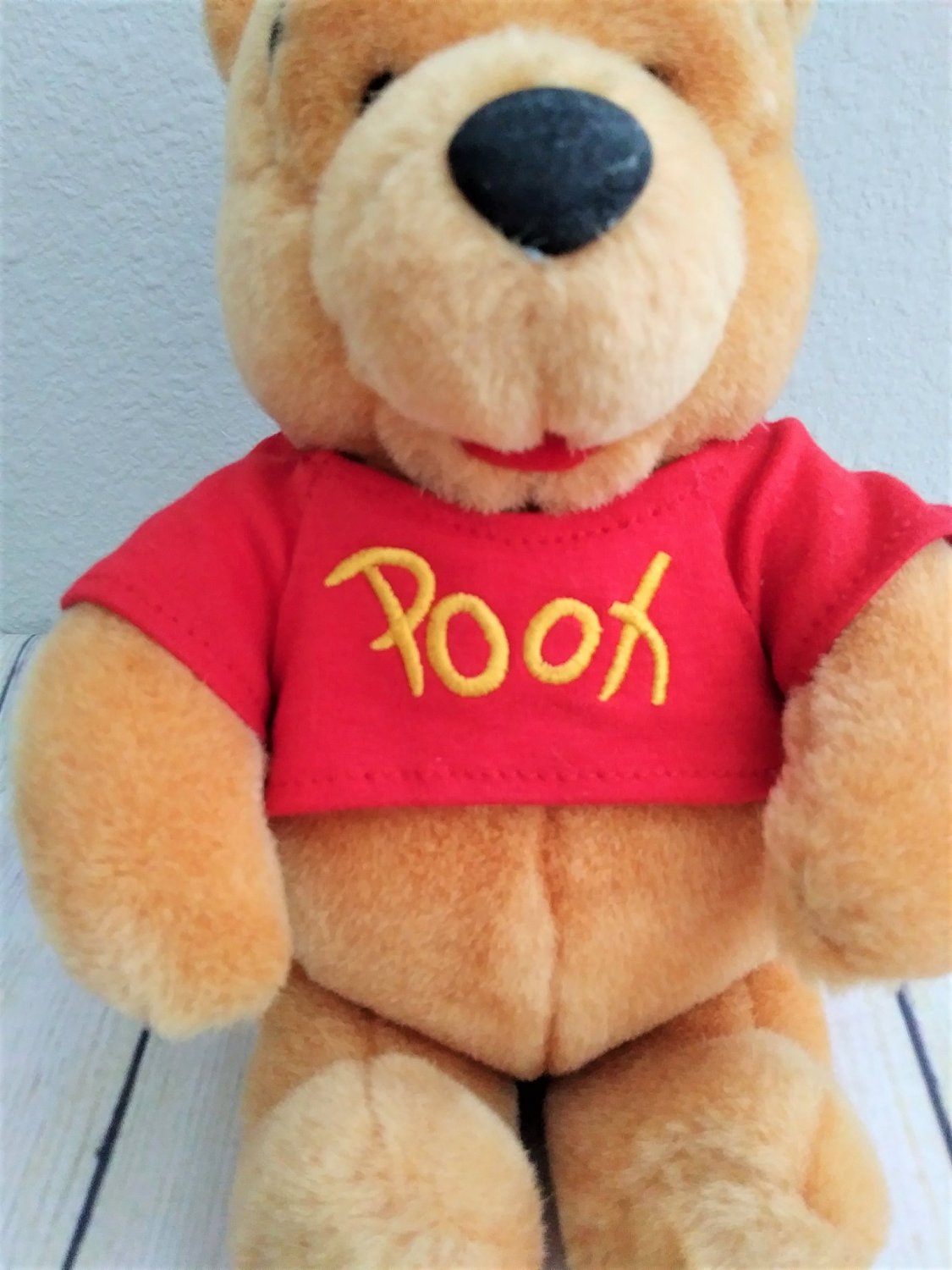 Disney Winnie the Pooh/Red Shirt plush 9" Exclusive