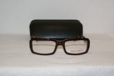 Brand New Dolce & Gabbana Brown Eyeglasses: Mod. 3077 (1516) & Case