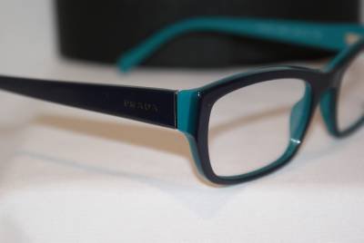 Brand New PRADA Eyeglass Mod. VPR 18O Col. JAD-1O1 52-18-135 & Case