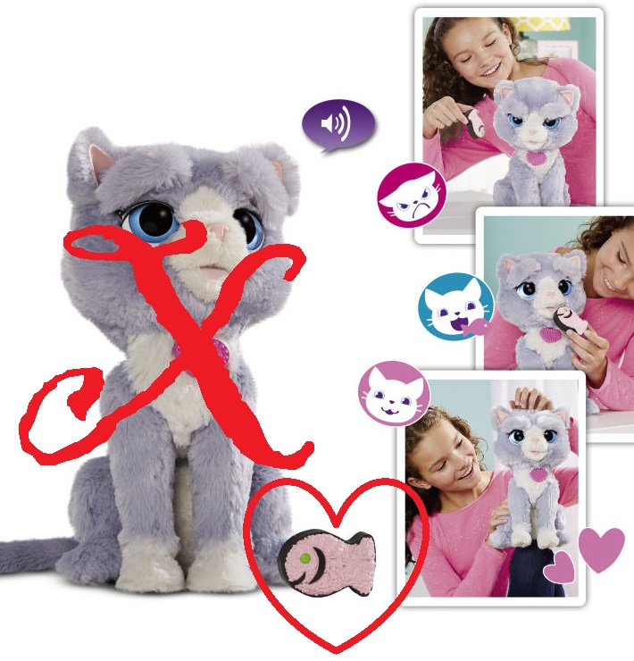 New SUSHI Fish Treat Hasbro Replacement for FurReal Friends Bootsie