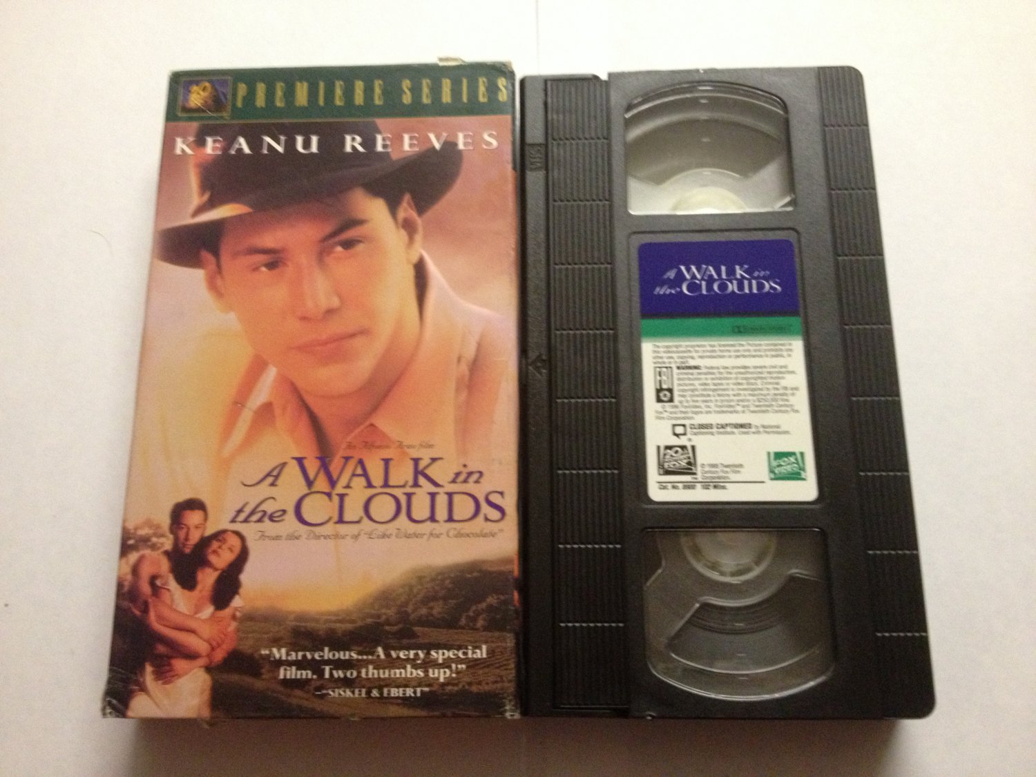 A Walk in the Clouds Used VHS Tape