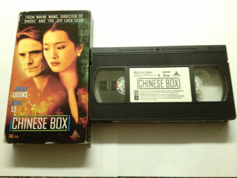 Chinese Box Used VHS Tape