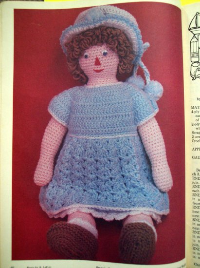 80s Vintage Crochet World 30 Patterns Christmas In July Crocheting ...